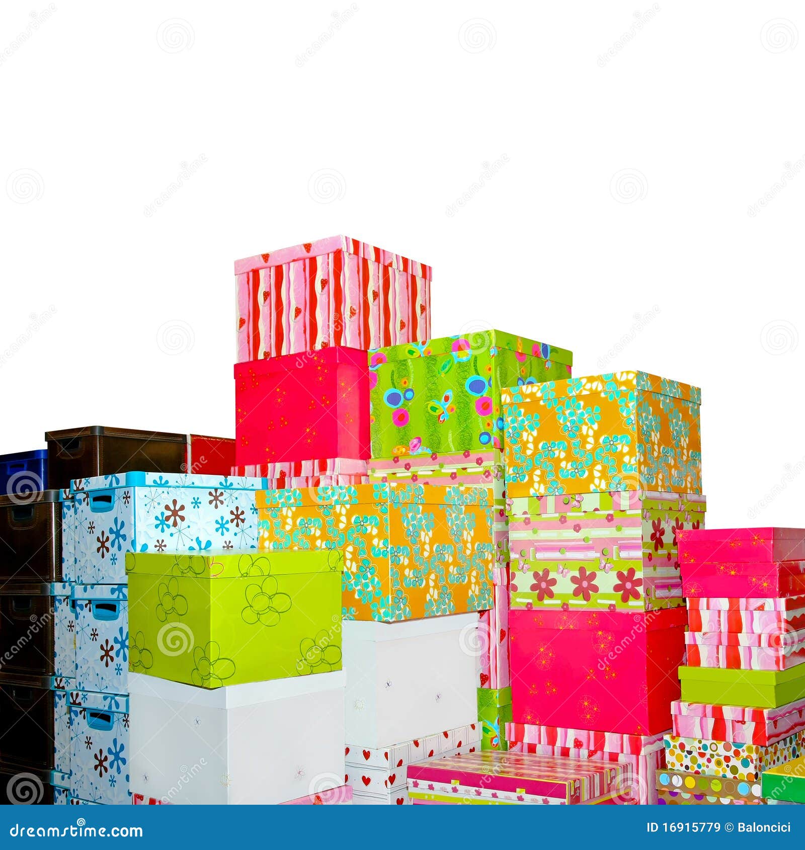 Gifts bunch stock image. Image of gift, color, xmas, surprise - 16915779