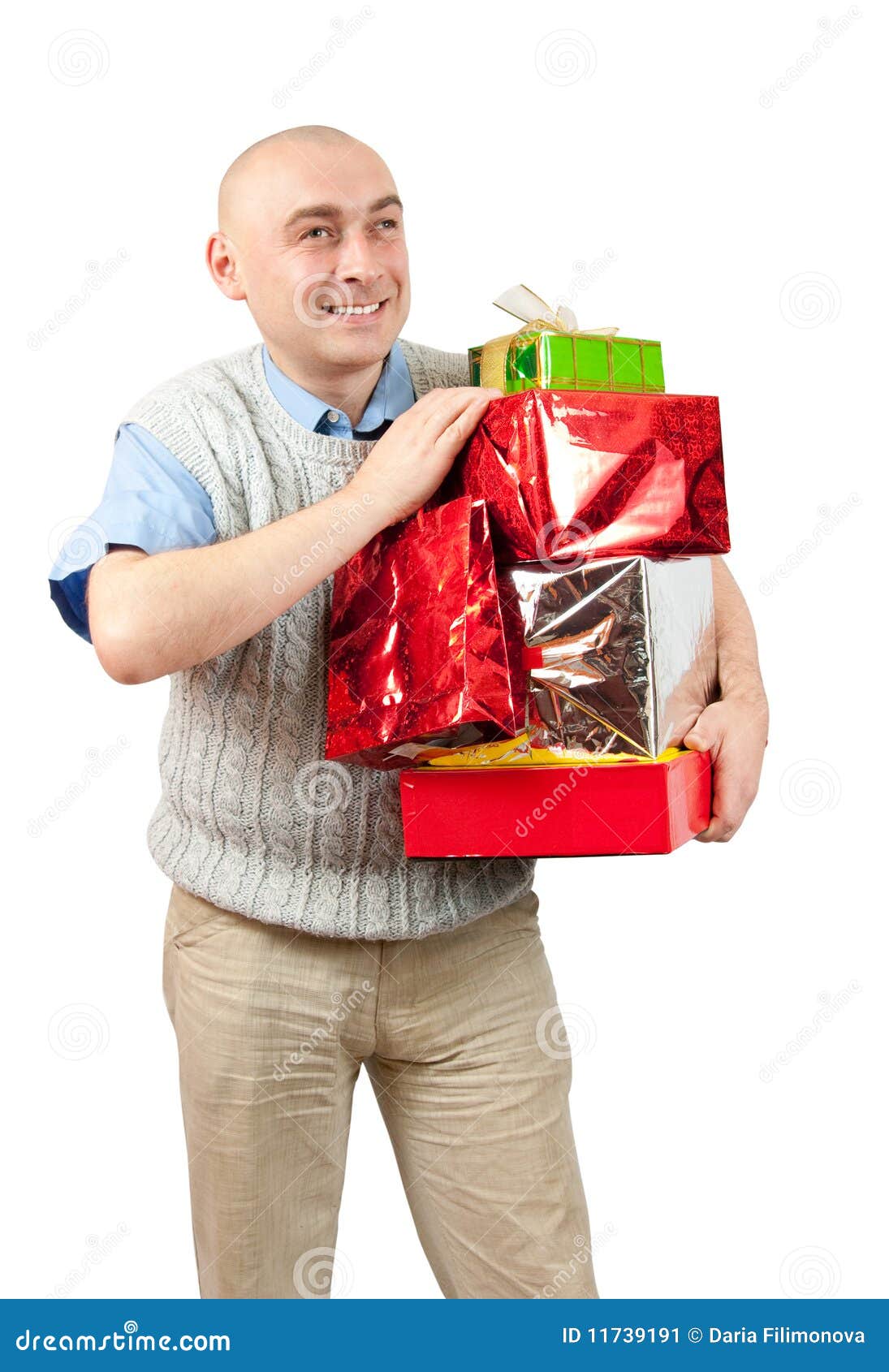 Gifts, please! stock image. Image of birthday, joyful - 11739191