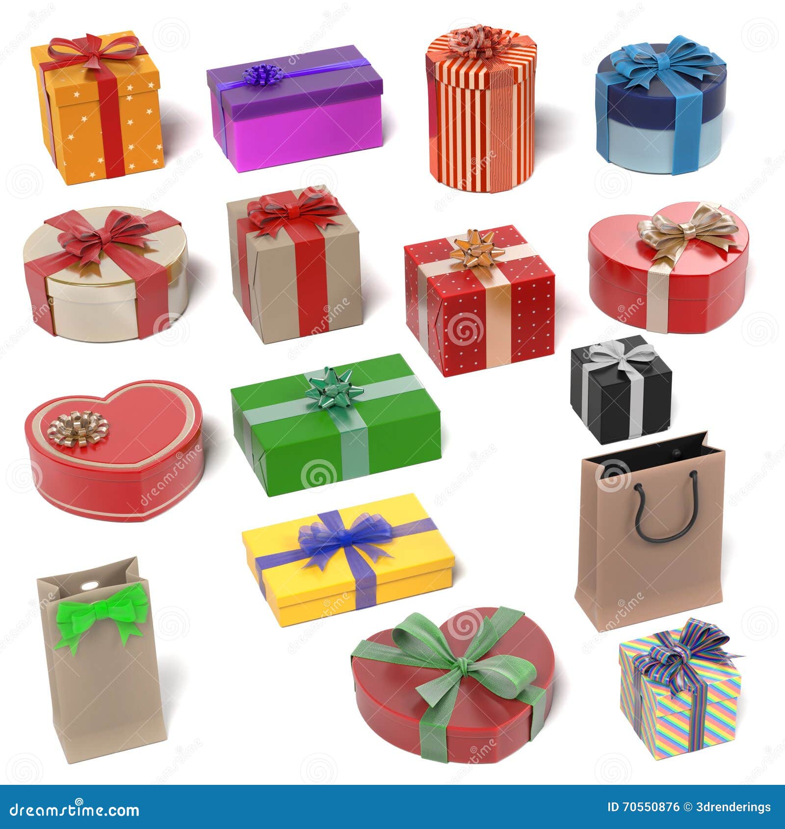 Gifts set stock illustration. Illustration of sign, christmas - 70550876