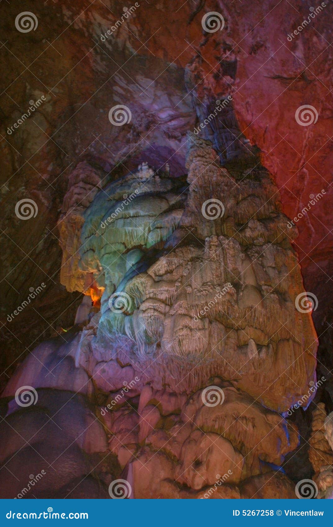Gigantic stalagmite stock photo. Image of fantastic, natual - 5267258