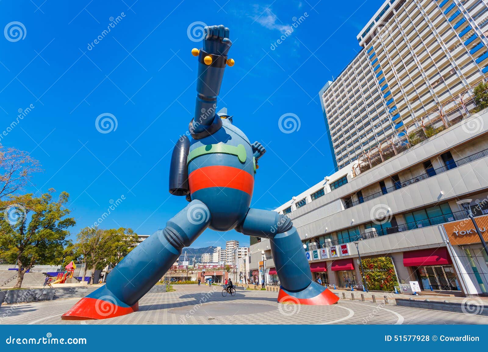 Gigantor-Roboter (Tetsujin 28 Gehen) Redaktionelles Stockfoto - Bild ...