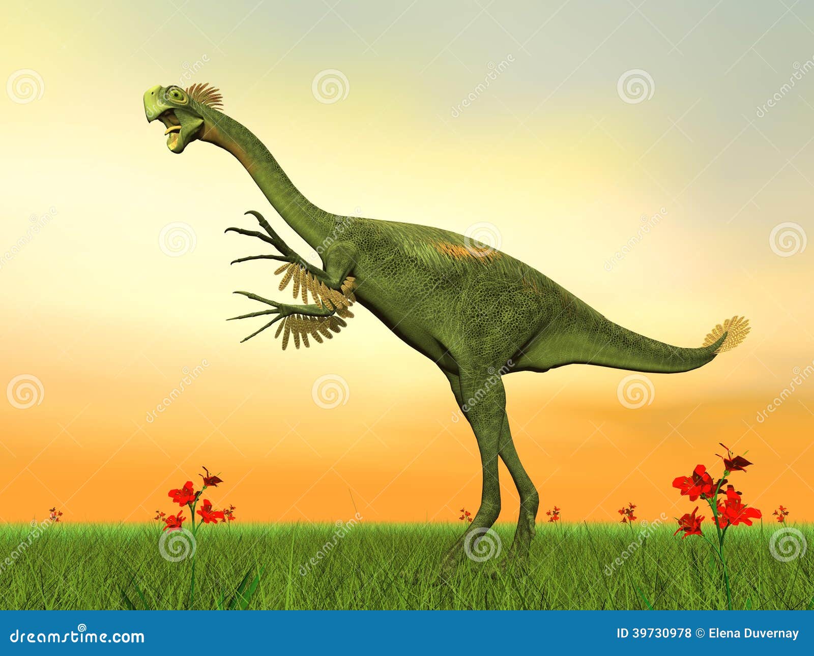 Gigantoraptor Skeleton