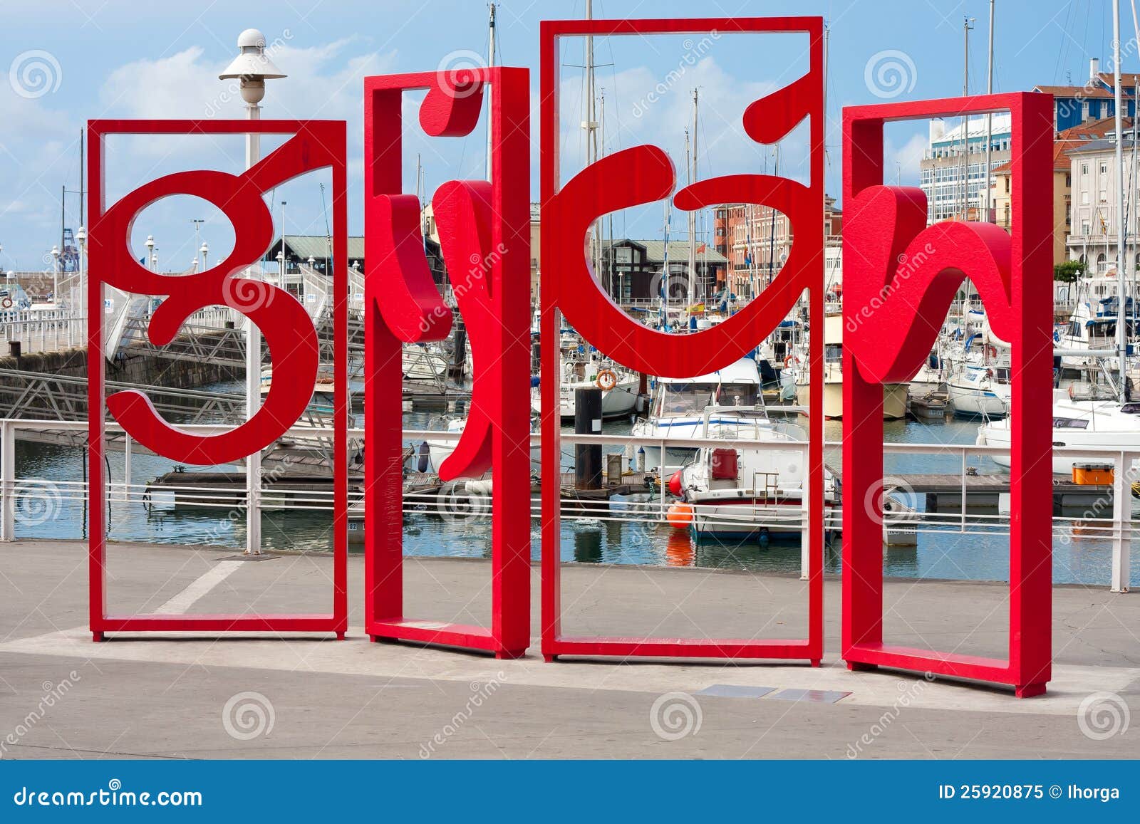 Gijon editorial image. Image of editorial, city, landscape - 25920875