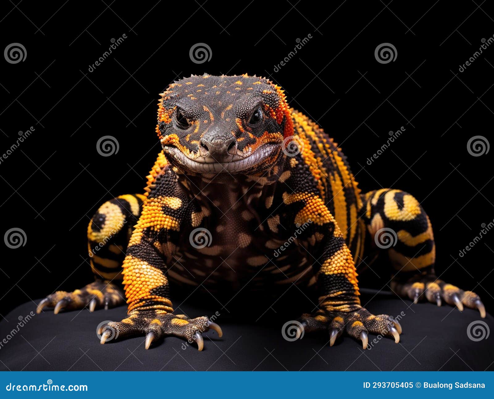 Ai Generated Illustration Wildlife Concept of Gila Monster Stock ...