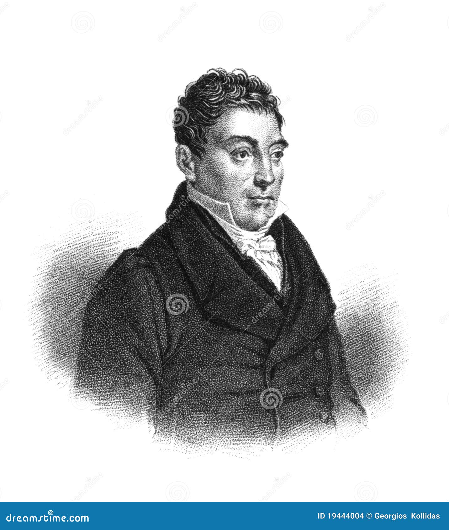 Gilbert Du Motier, Marqués De Lafayette Imagen de archivo editorial ...