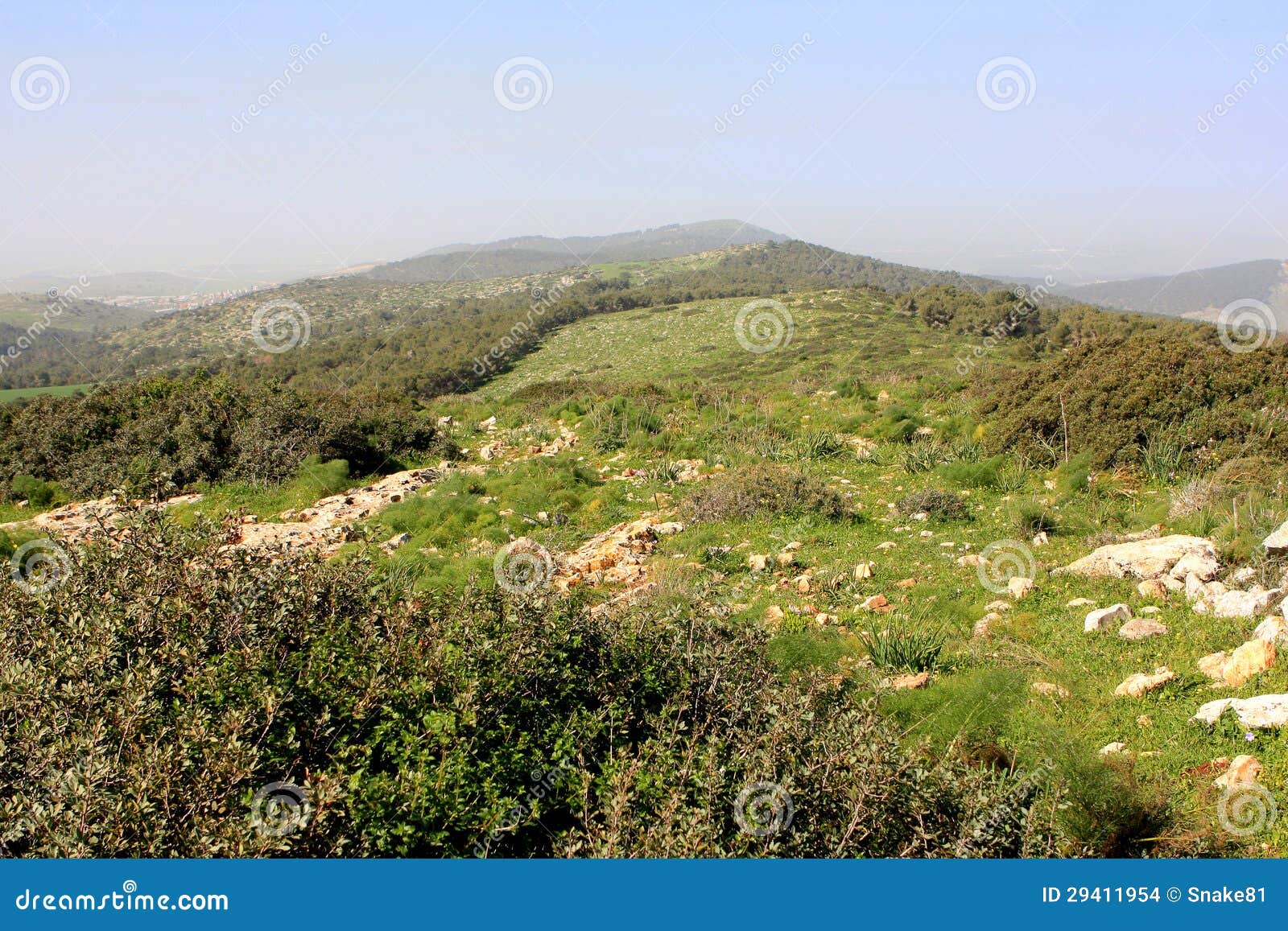 Gilboa, Israel stock photo. Image of stone, rural, ground - 29411954