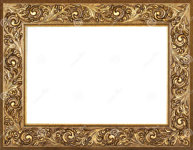 Gilded Frame stock image. Image of painting, borderline - 21221791