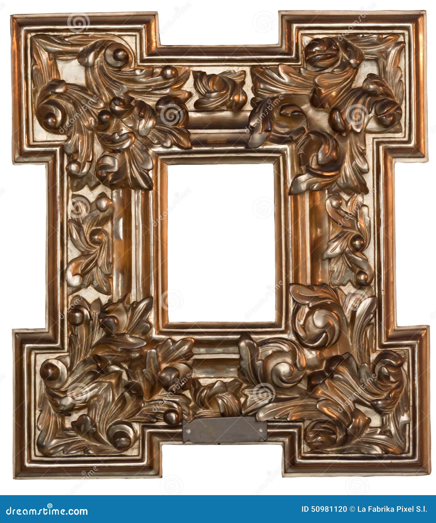Gilded frame stock photo. Image of ornate, space, victorian - 50981120