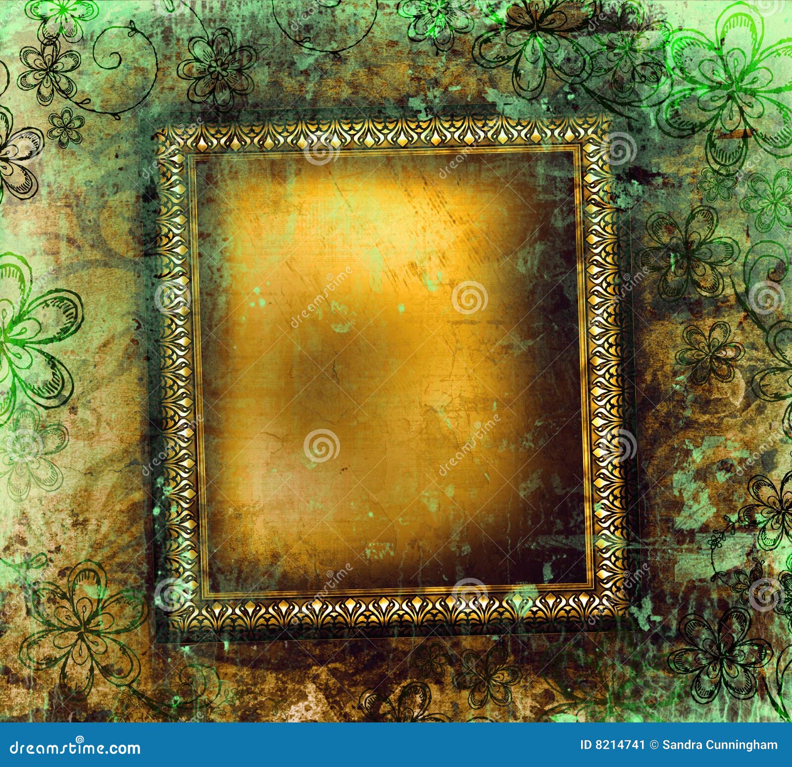 Gilded Frame Grunge Stock Illustrations – 203 Gilded Frame Grunge Stock ...