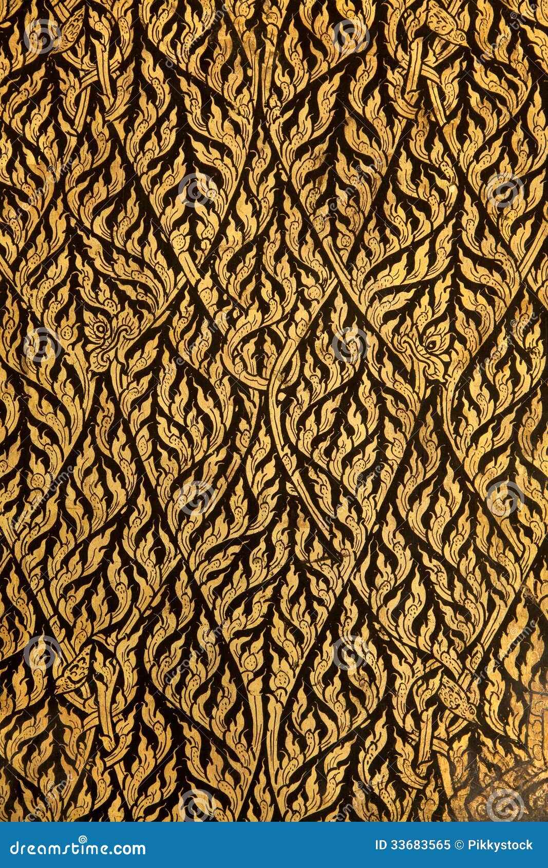 Gilded patterns stock image. Image of color, intricacy - 33683565
