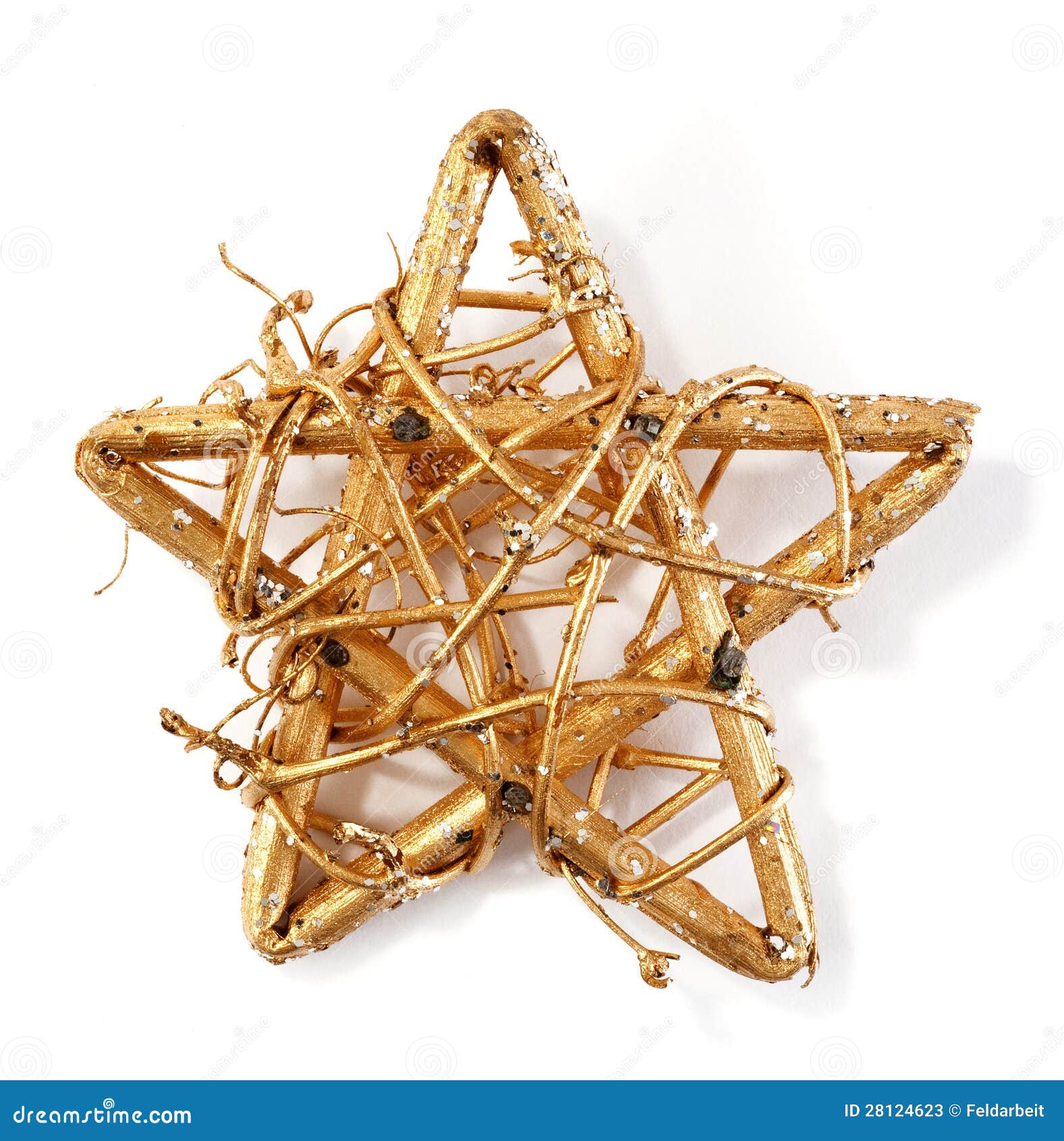 Gilded star stock image. Image of glittering, glisten - 28124623