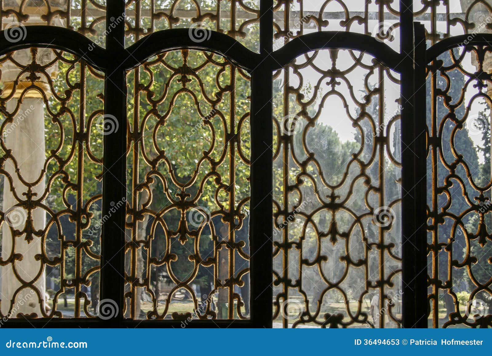 Gilded window frame stock image. Image of furnishings - 36494653