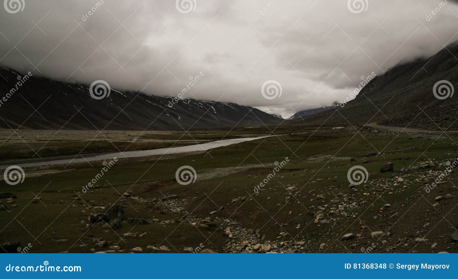 Gilgit River and Khalti Lake, Pakistan Stock Photo - Image of northern ...
