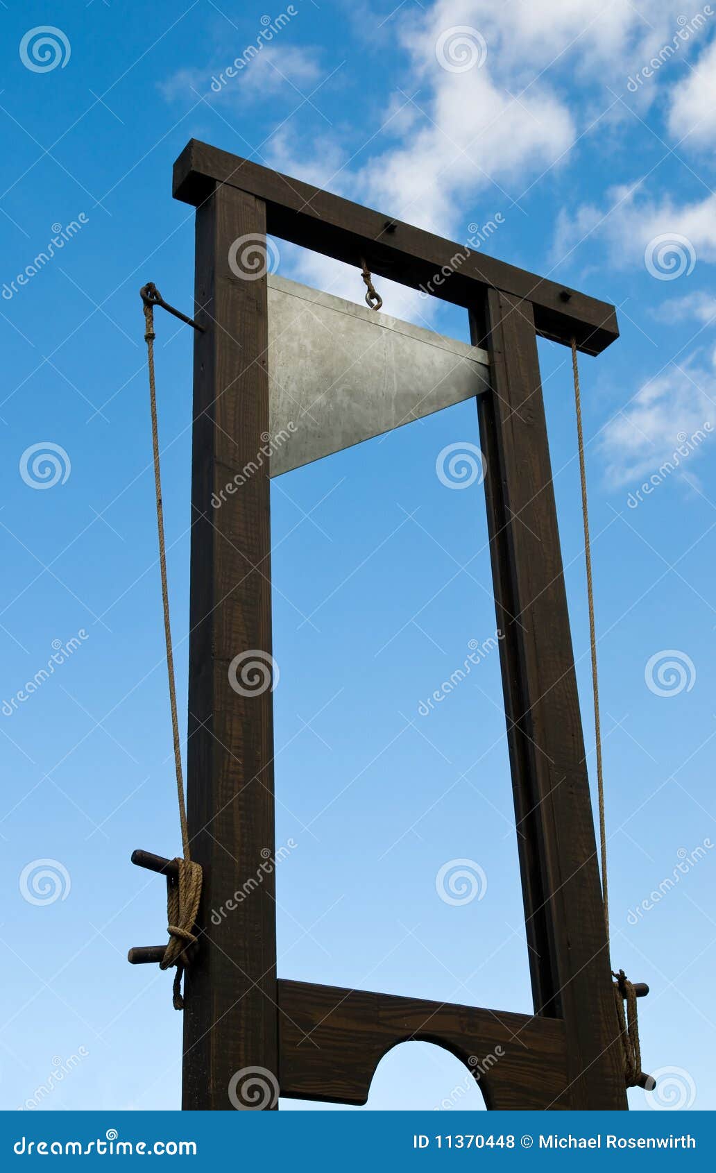 Giljotin arkivfoto. Bild av medeltida, bestraffning, straff - 11370448