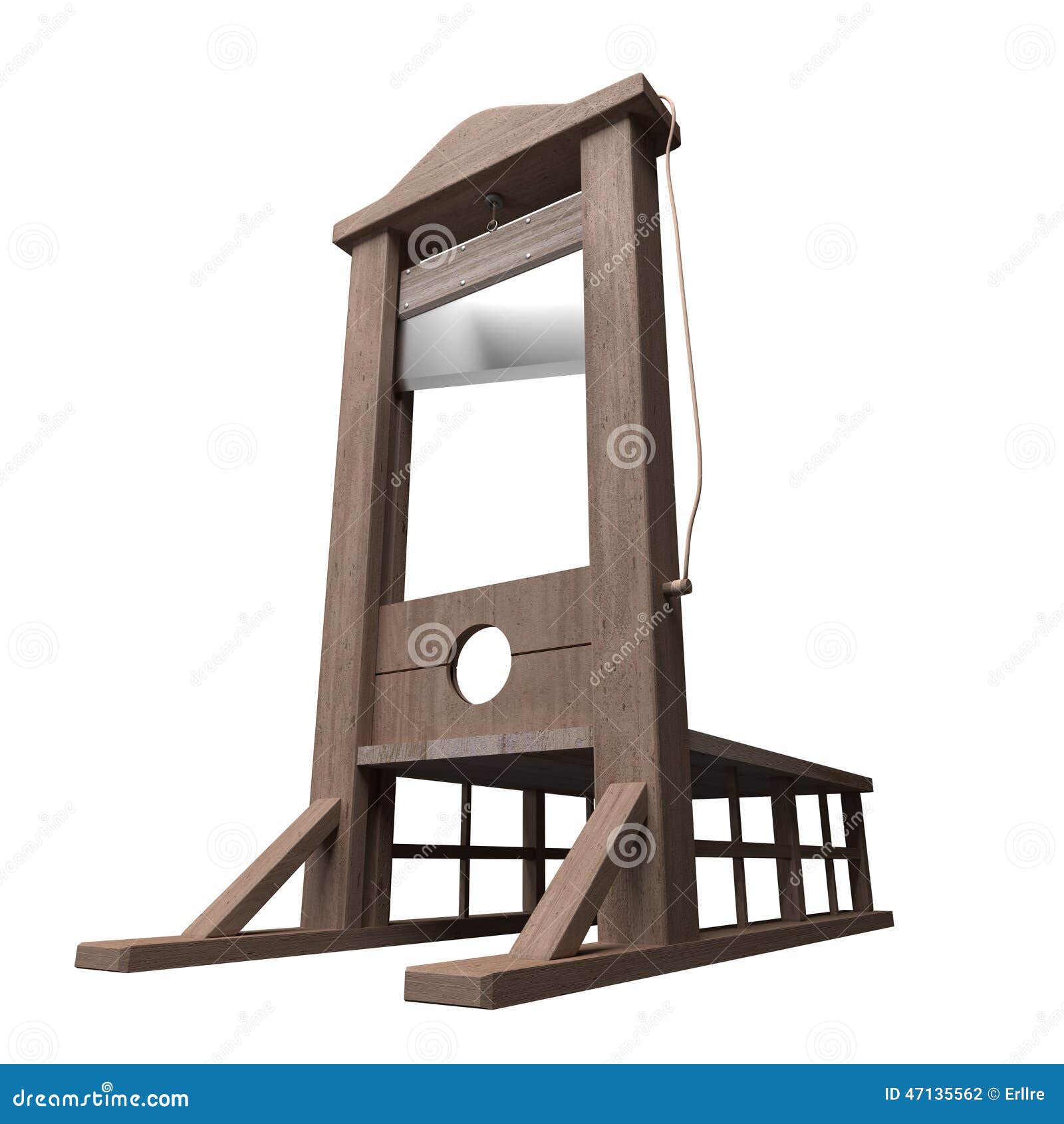 Giljotin stock illustrationer. Illustration av stopptid - 47135562