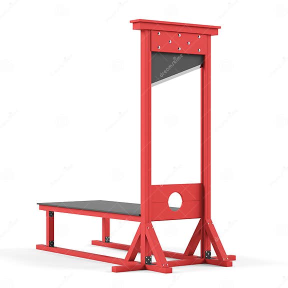 Giljotin stock illustrationer. Illustration av stopptid - 78748760