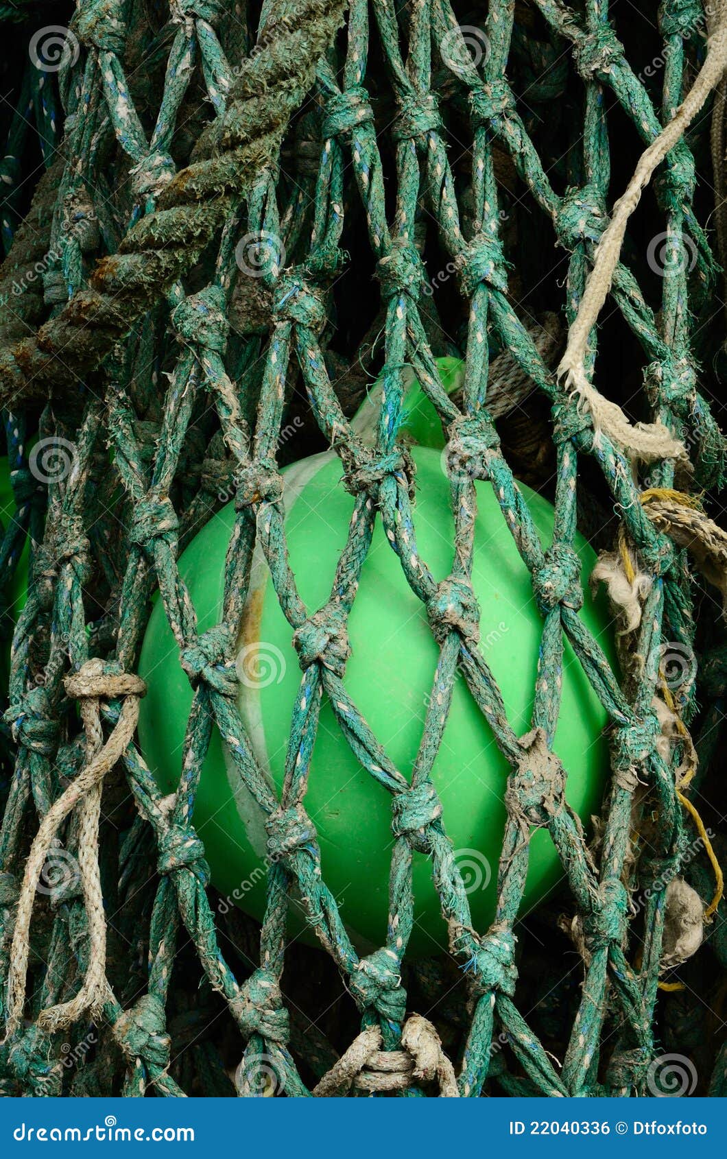 Gill Nets Close stock photo. Image of commercial, tangle - 22040336
