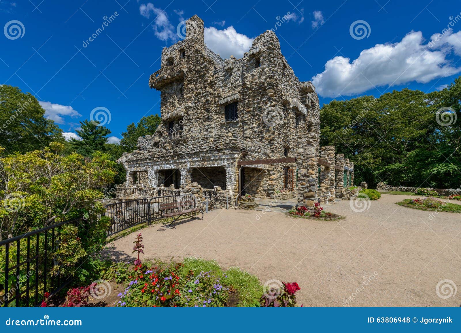 Gillette Castle stock photo. Image of park, palace, england - 63806948