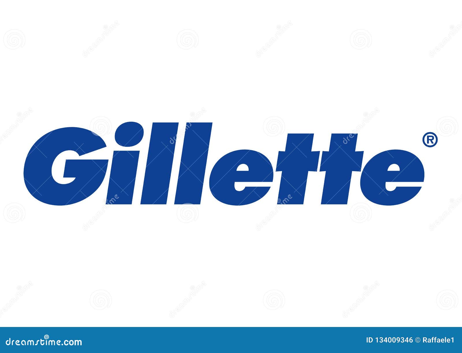 Gillette Logo Vector Illustration | CartoonDealer.com #134009346