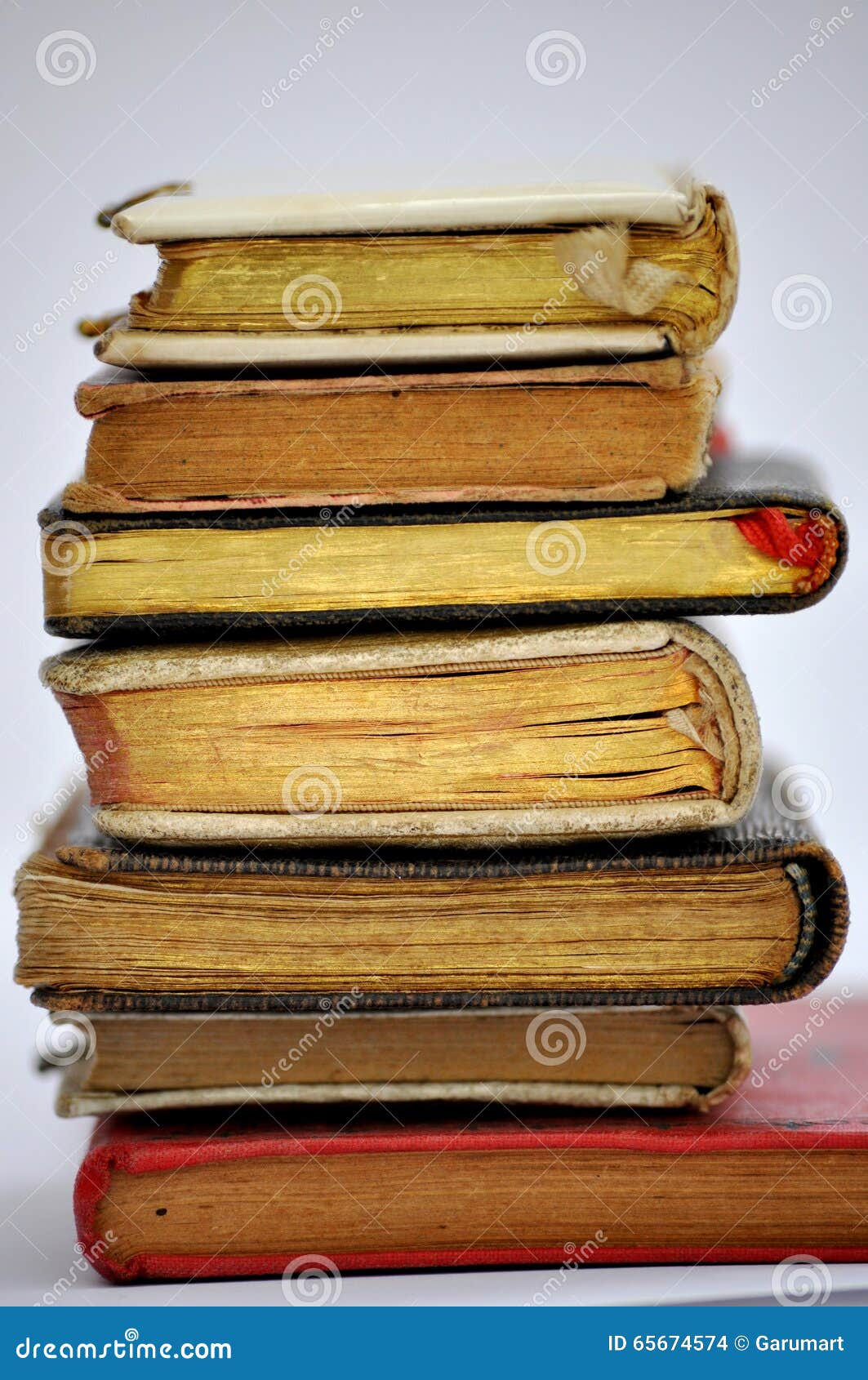 Gilt-edged old books stock photo. Image of pile, gilt - 65674574