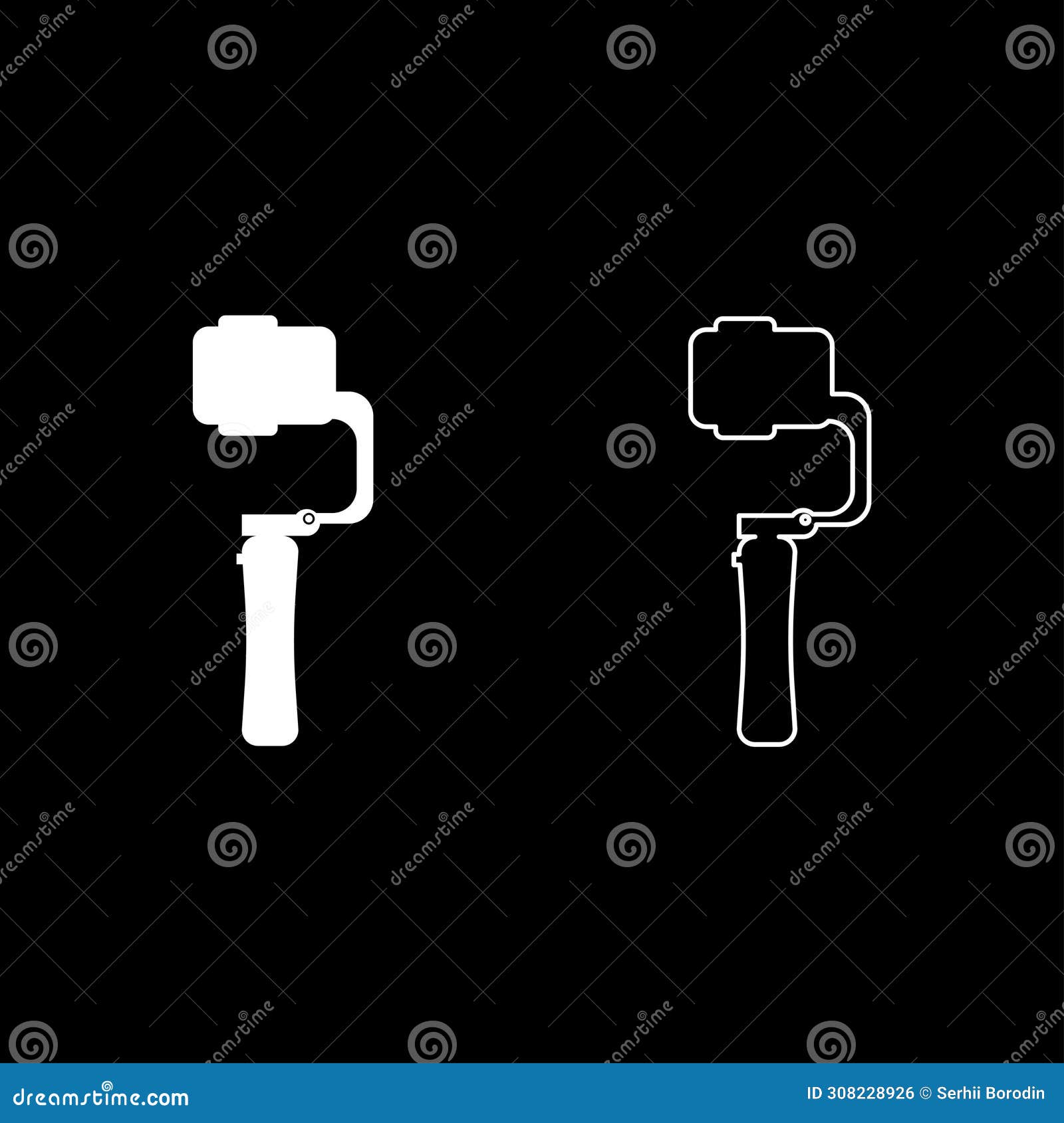 Gimbal Mobile Stabilizer for Smartphone Camera Cell Phone Steady Cam ...