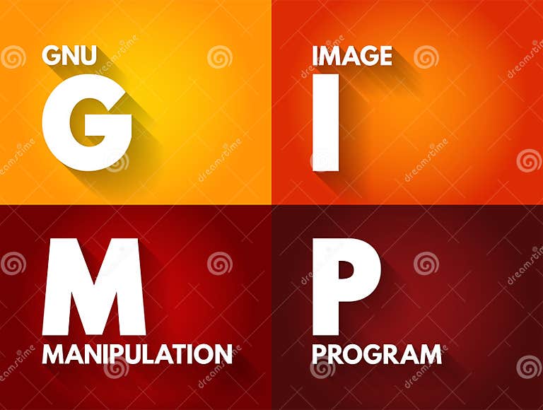 GIMP Gnu Image Manipulation Program - Free and Open-source Raster Graphics Editor Used for Image ...