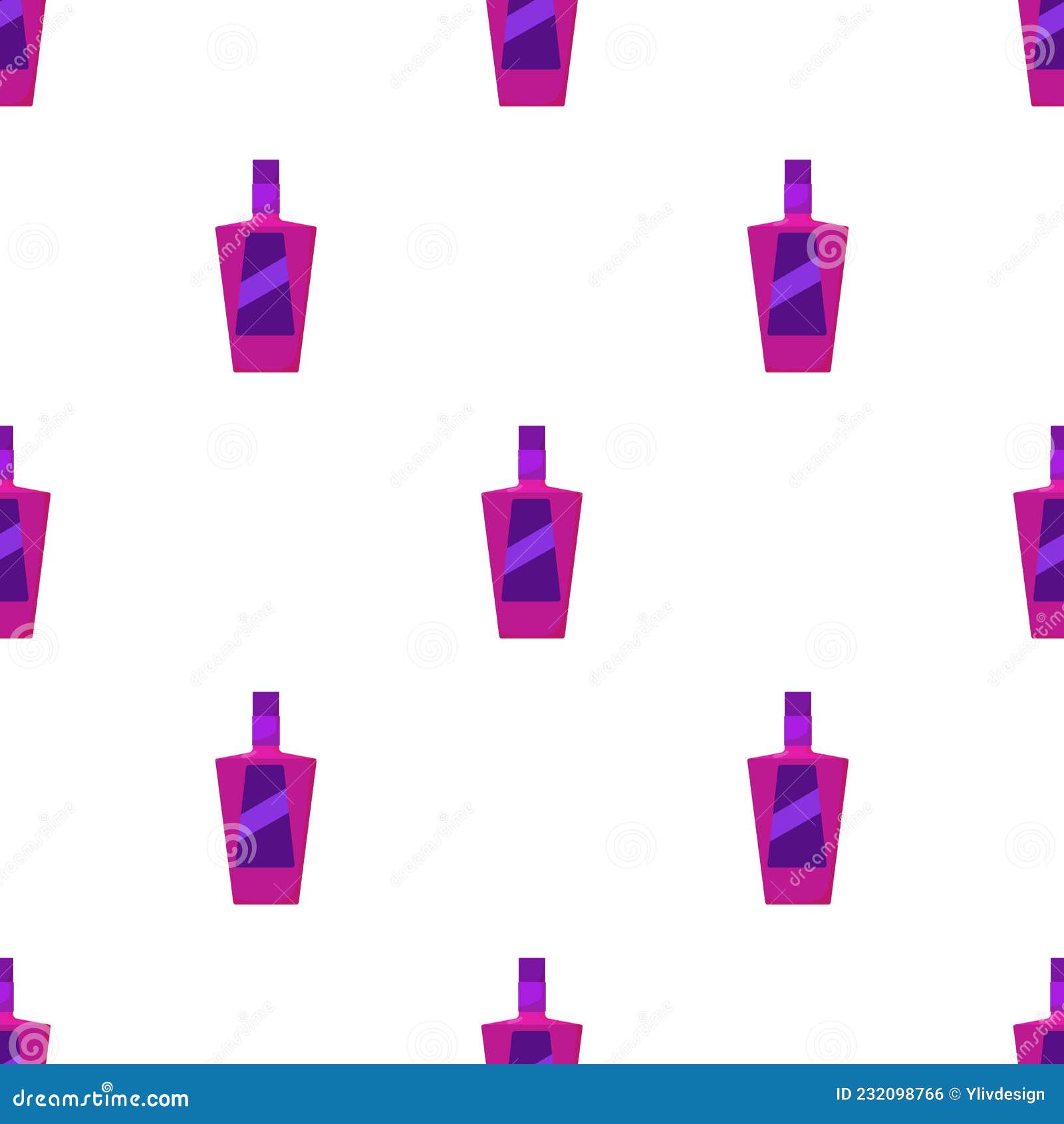 Gin Pattern Seamless Vector Stock Vector - Illustration of bottle ...