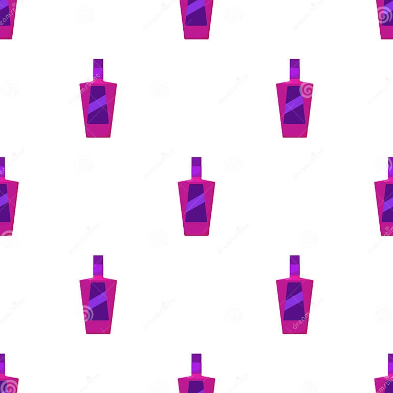Gin Pattern Seamless Vector Stock Vector - Illustration of bottle ...
