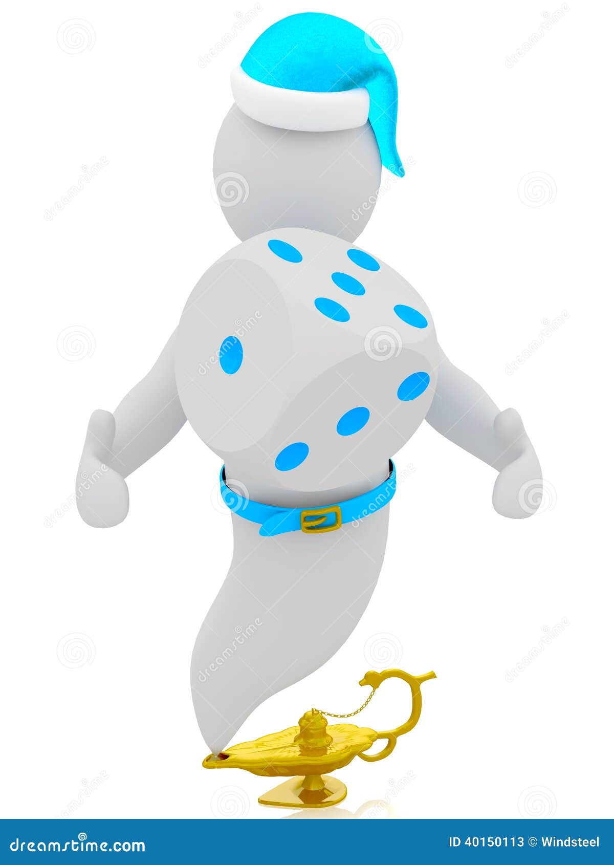 Devils Bones, Ivories Sign. Blue To Green Gradient Icon With Four ...