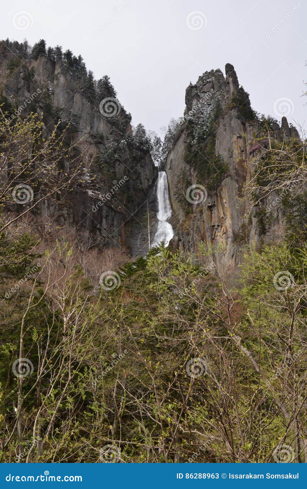 Ginga Waterfall Daisetsuzan National Park Royalty-Free Stock ...