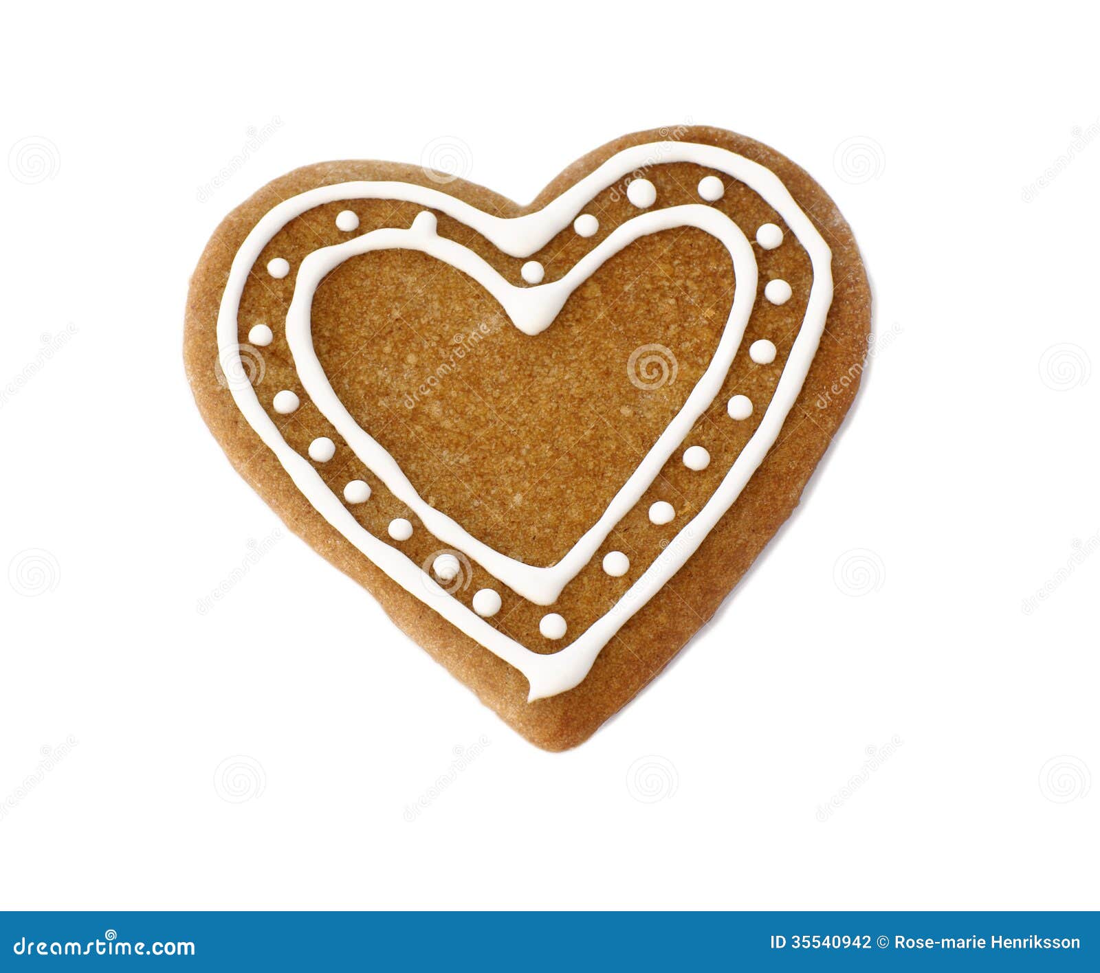 Gingebread cookie stock photo. Image of studio, white - 35540942