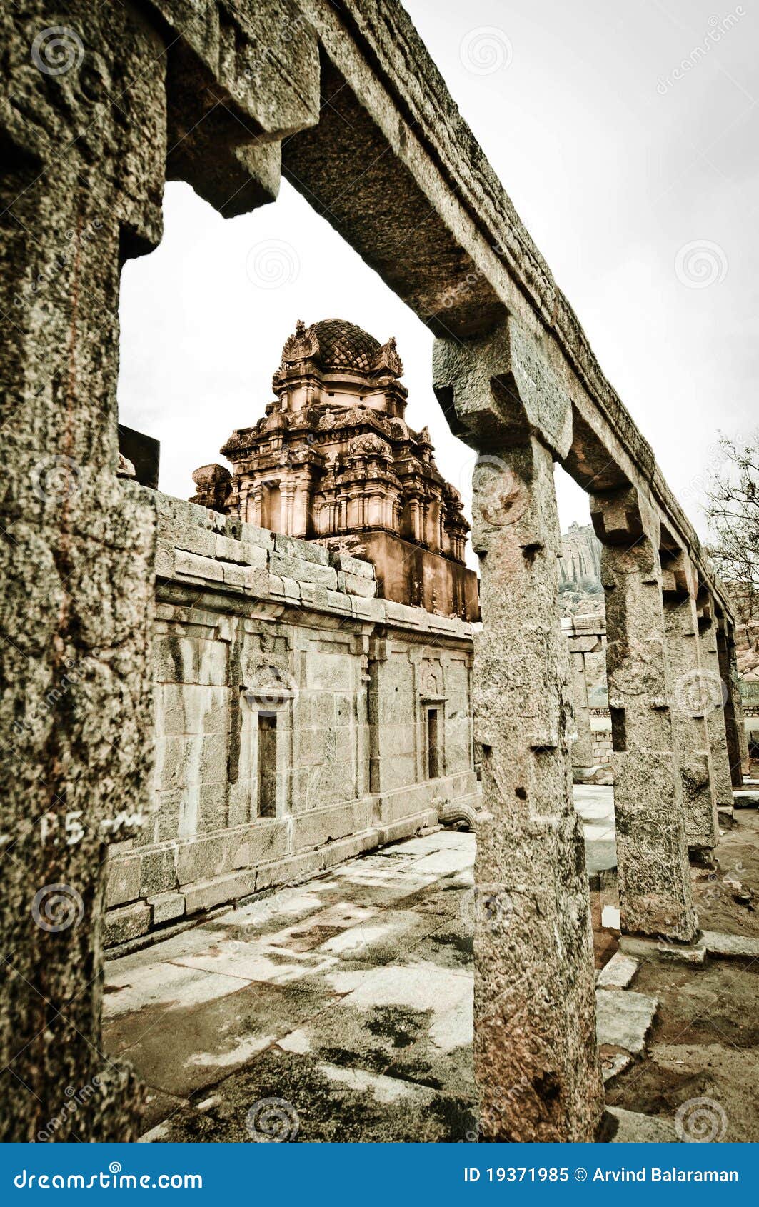 Gingee Fort stock image. Image of archeological, destroyed - 19371985