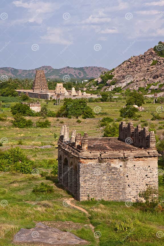 Gingee Fort Scene stock image. Image of nadu, green, destination - 11006915