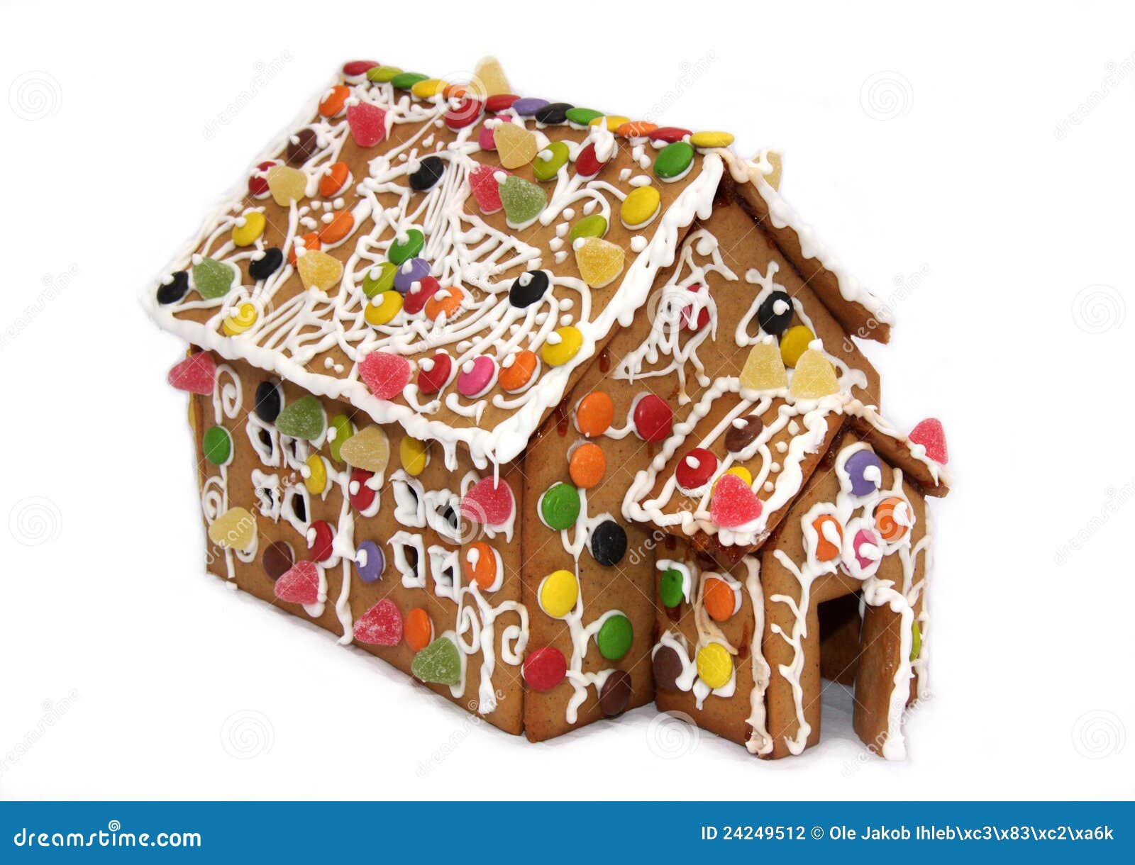 Ginger bread house stock photo. Image of funny, meal - 24249512