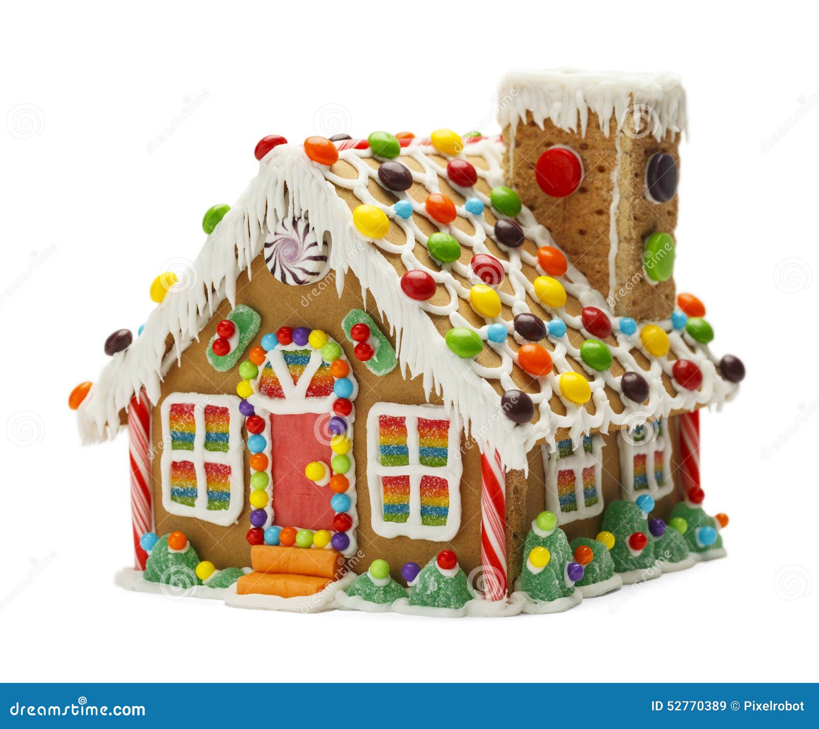Ginger Bread House stock image. Image of cute, colored - 52770389