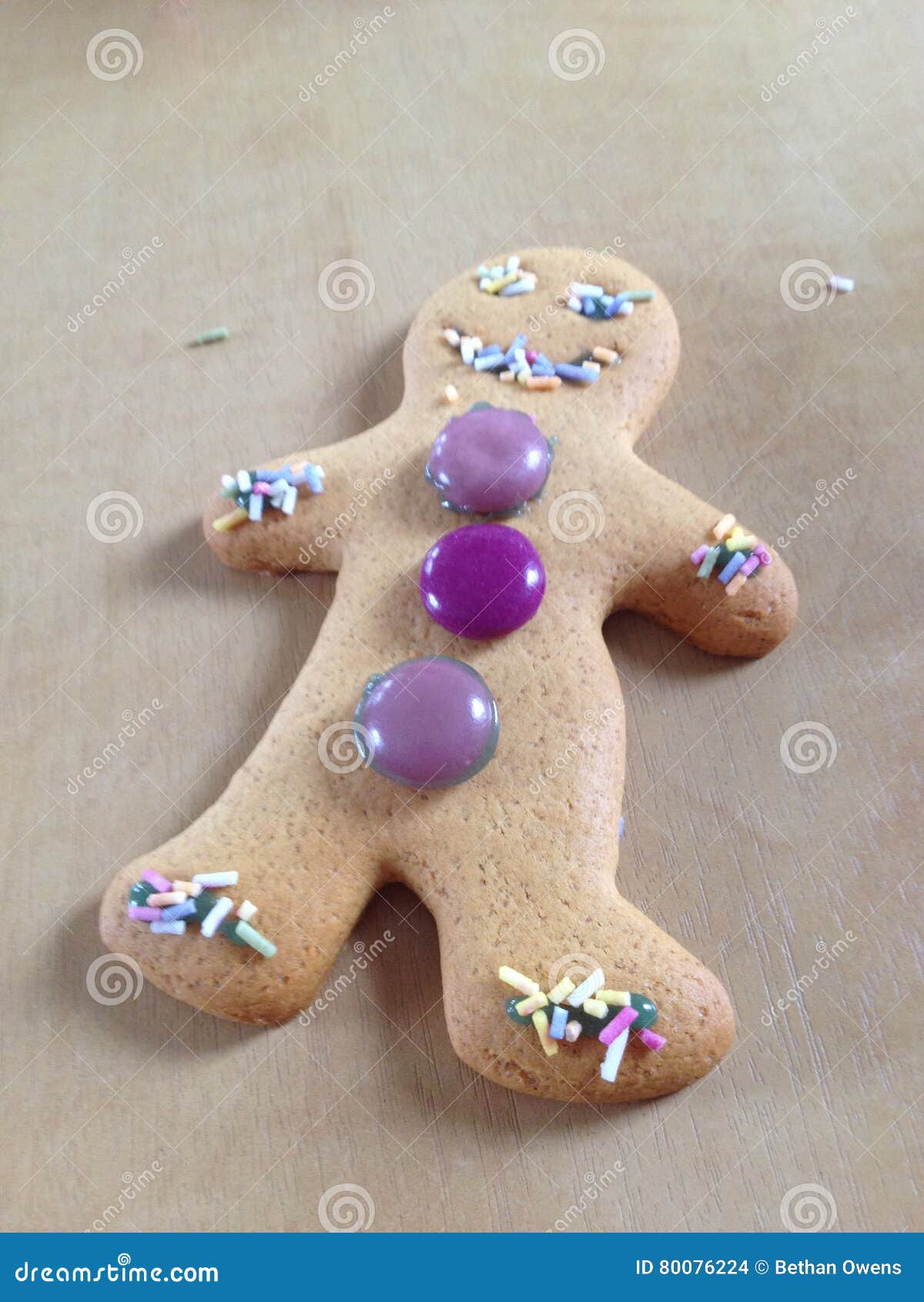 Ginger bread man stock photo. Image of sweets, face, food - 80076224