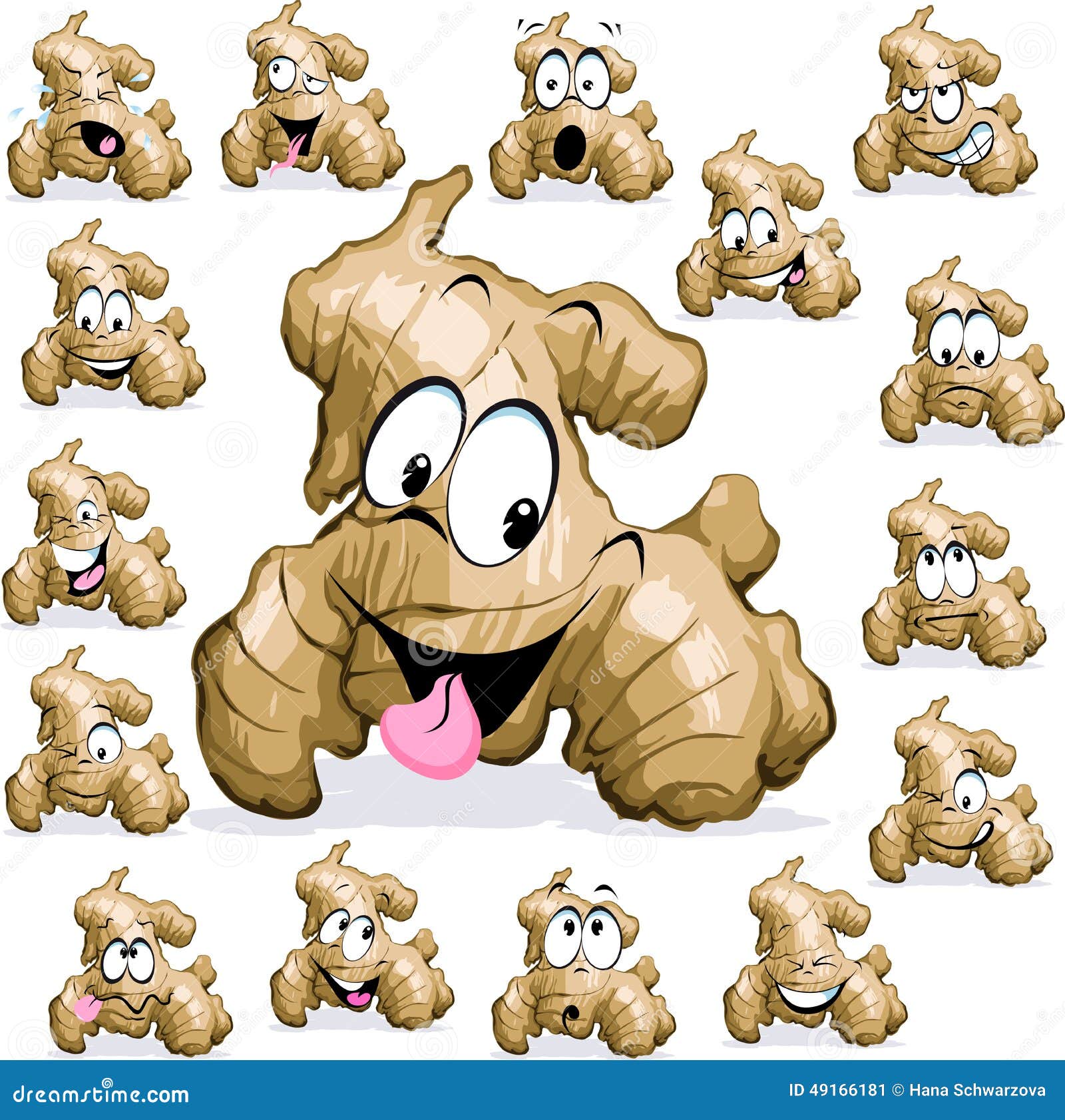 Cartoon Ginger Herb Stock Illustrations – 947 Cartoon Ginger Herb Stock ...