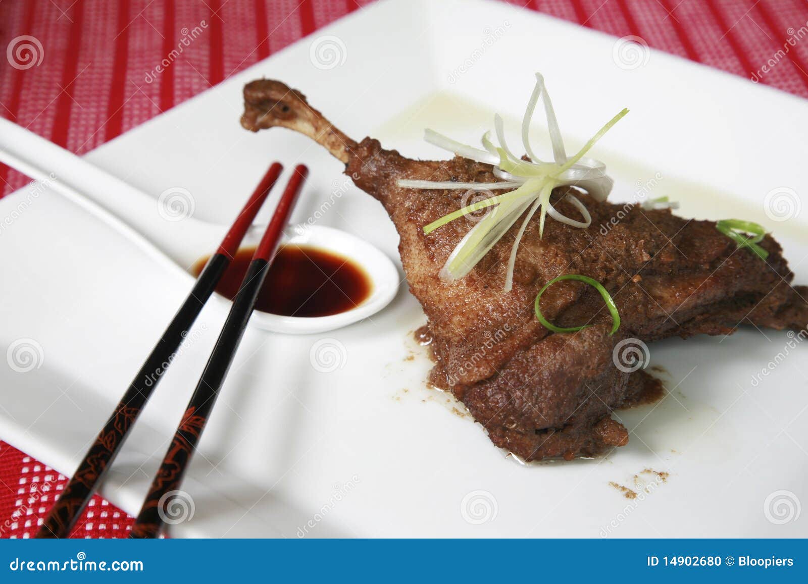 Ginger duck stock photo. Image of lunch, food, chinese - 14902680