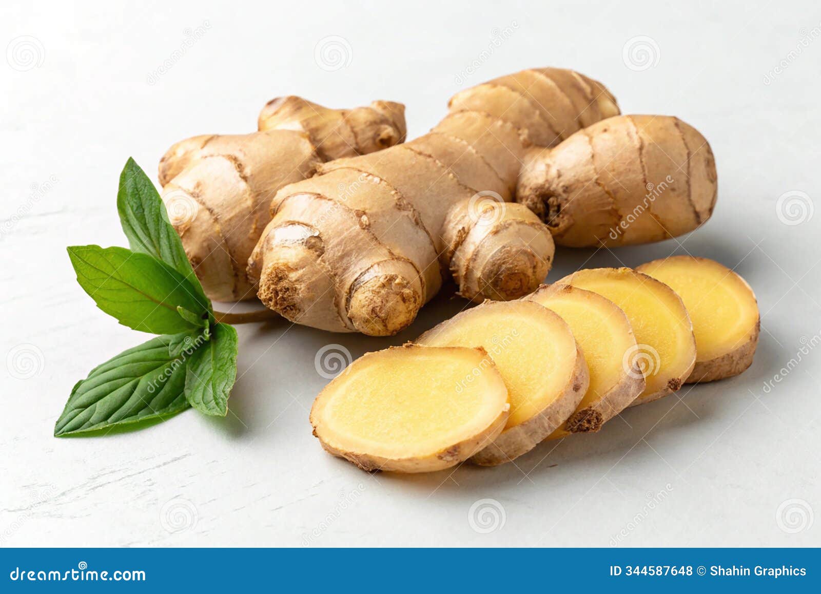 Ginger. Fresh Ginger Root Illustration Stock Illustration ...
