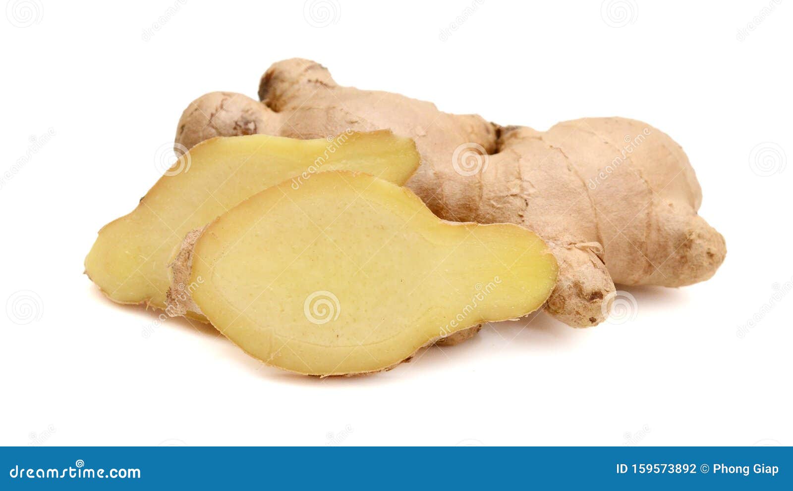 Ginger. stock photo. Image of root, isolated, medicine - 159573892