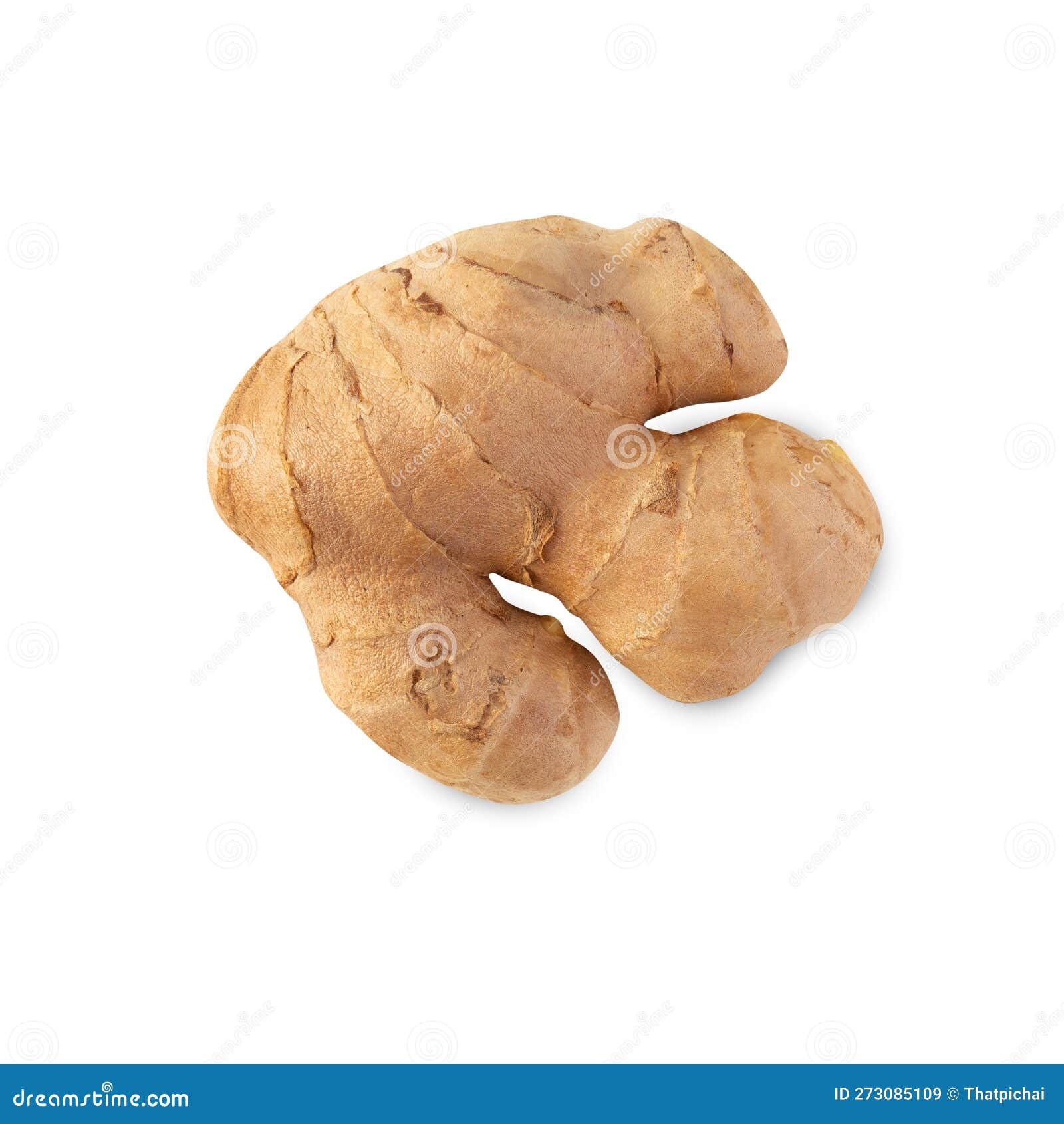 Ginger Isolated on White Background with Clipping Path. Stock Image ...