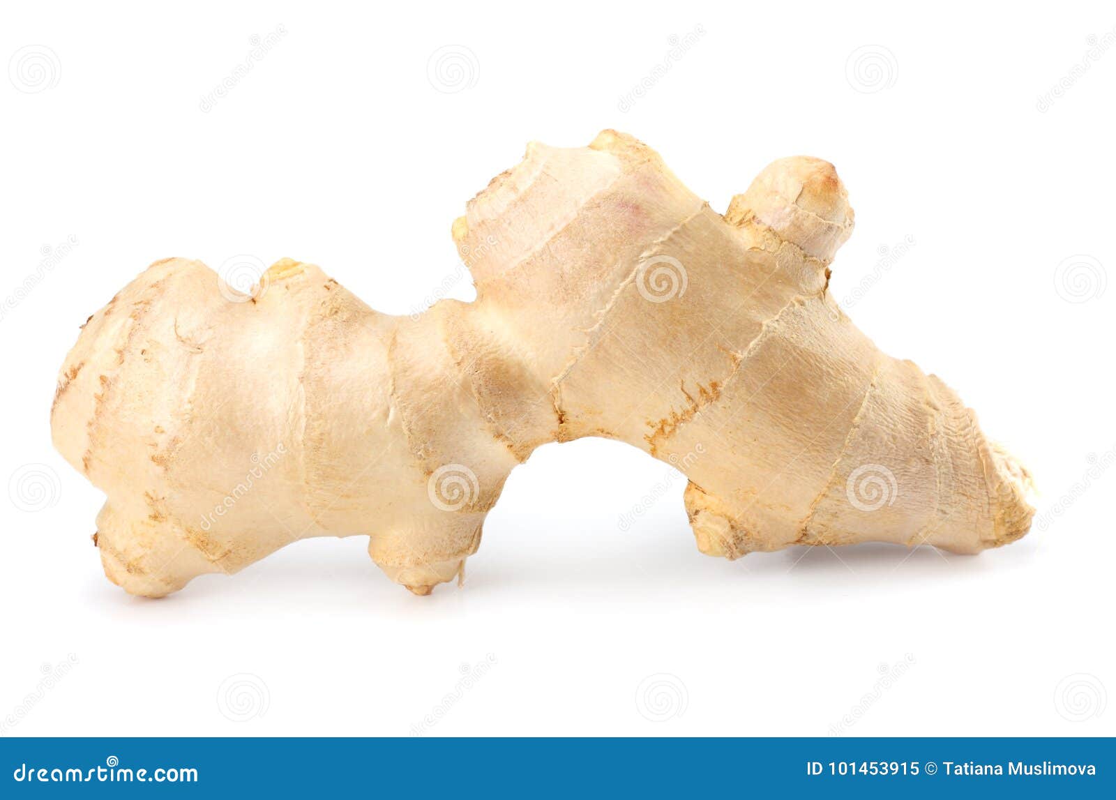 Ginger Isolated on White Background Close Up Stock Image - Image of ...