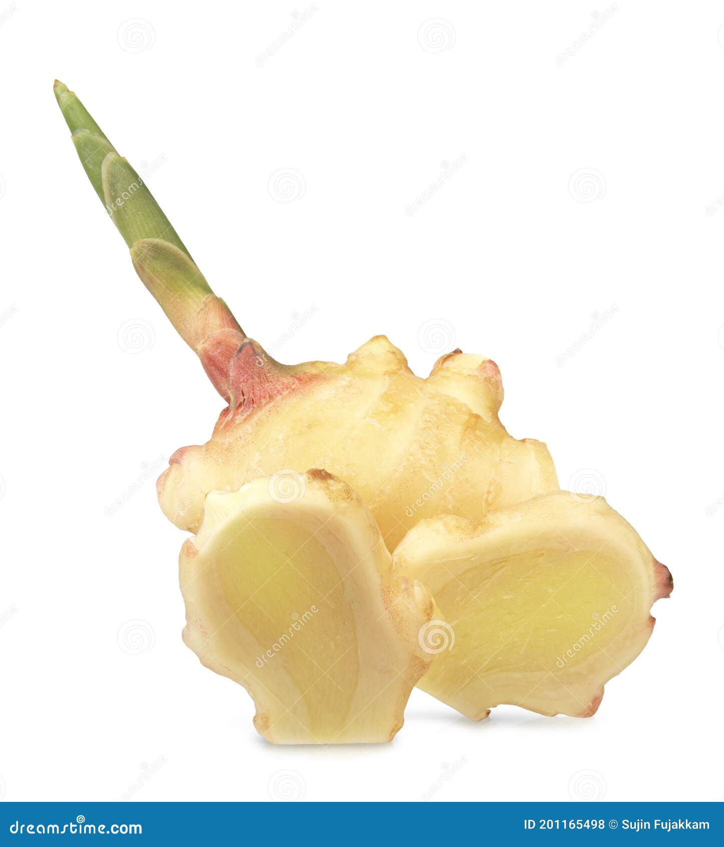 Ginger Isolated on White Background Stock Photo - Image of aroma ...