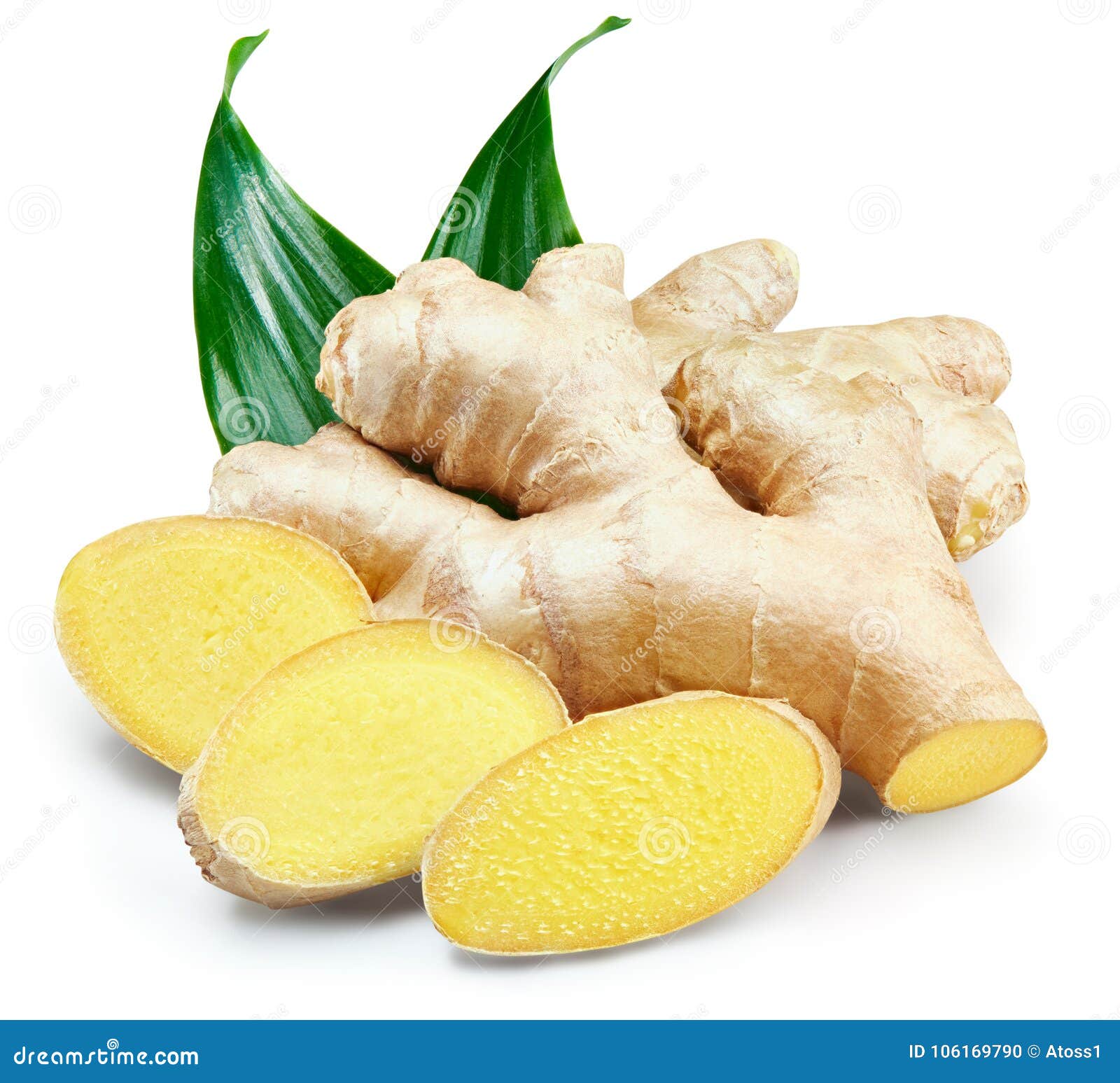 Ginger Isolated On White Background Royalty-Free Stock Image ...