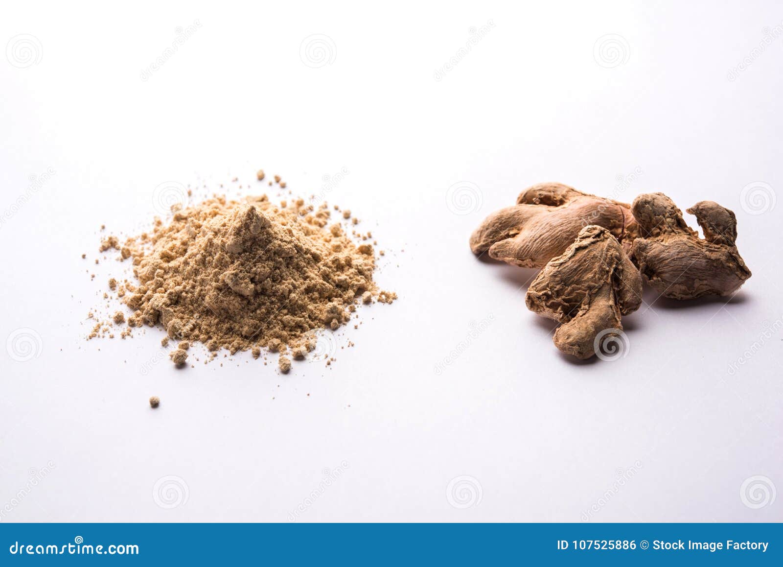 Ginger Paste / Puree or Powder / Sunth / Sonth, Selective Focus Stock ...