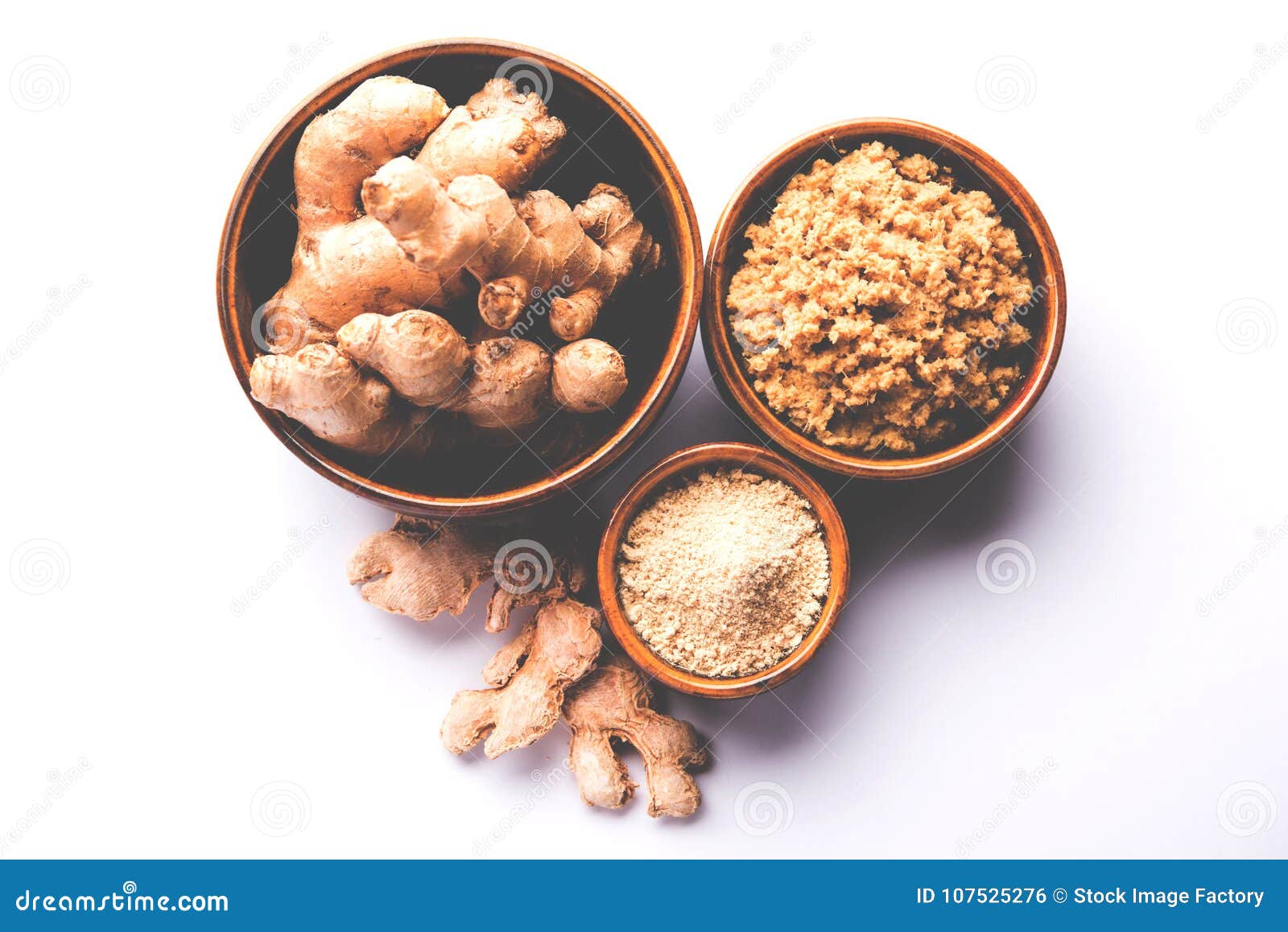Ginger Paste / Puree or Powder / Sunth / Sonth, Selective Focus Stock ...