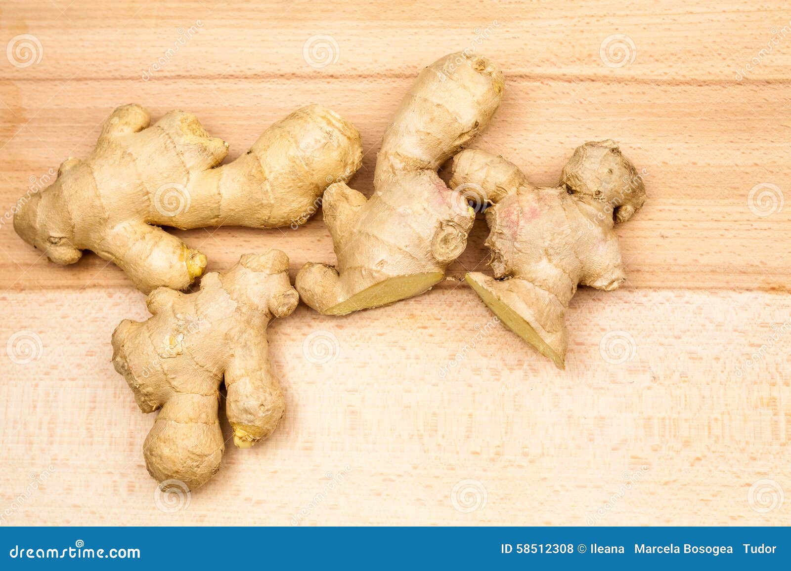 Ginger pieces stock photo. Image of culture, close, background - 58512308