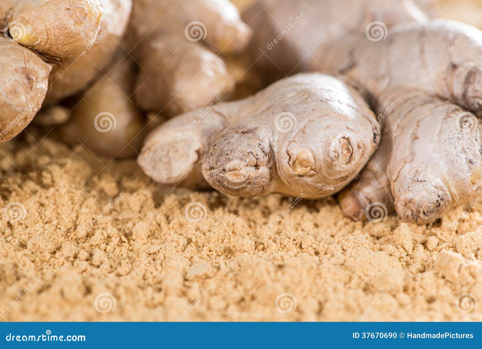 Ginger Powder stock photo. Image of medicine, herb, powder - 37670690