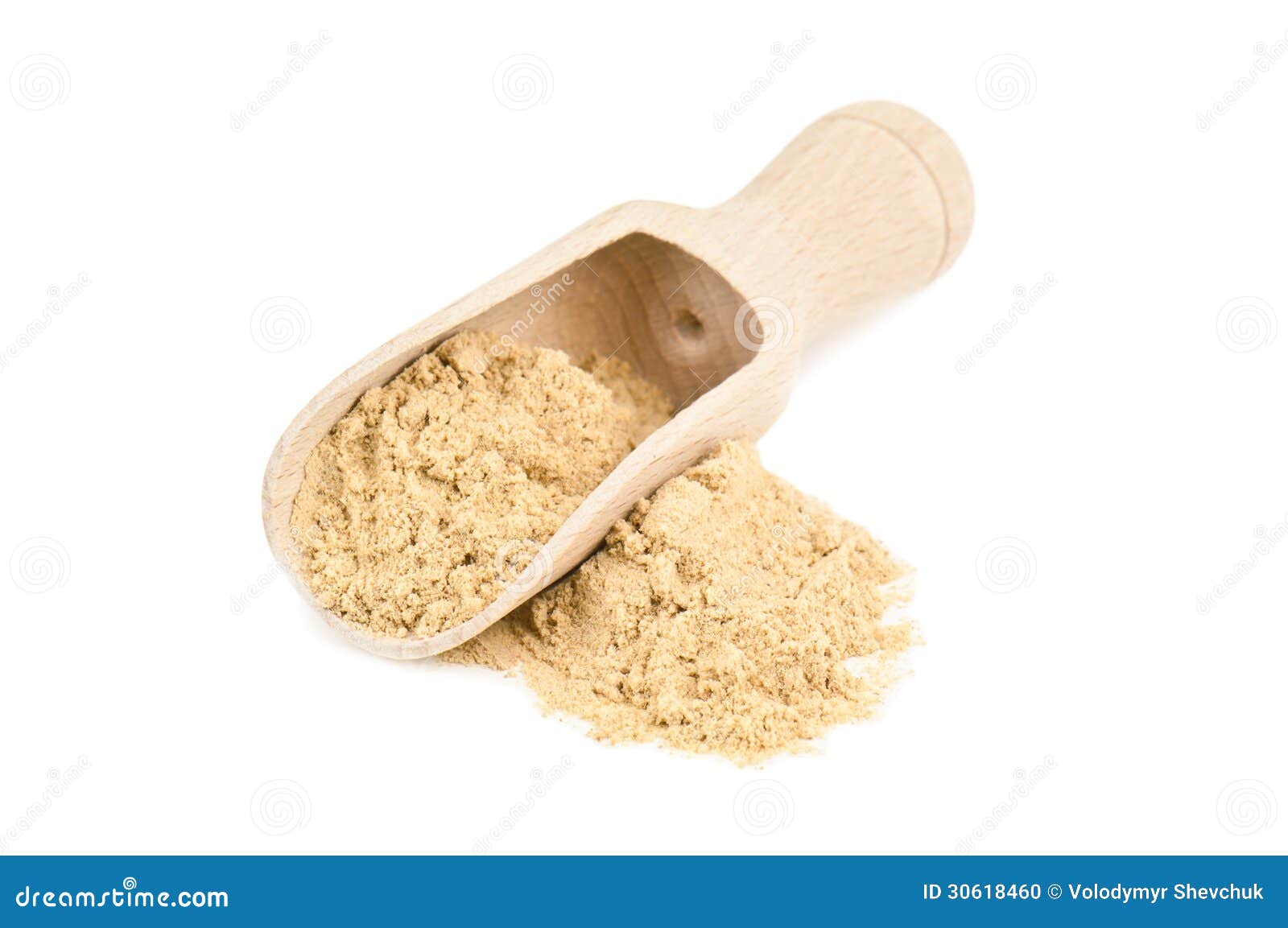 Ginger powder stock photo. Image of spice, powder, food - 30618460