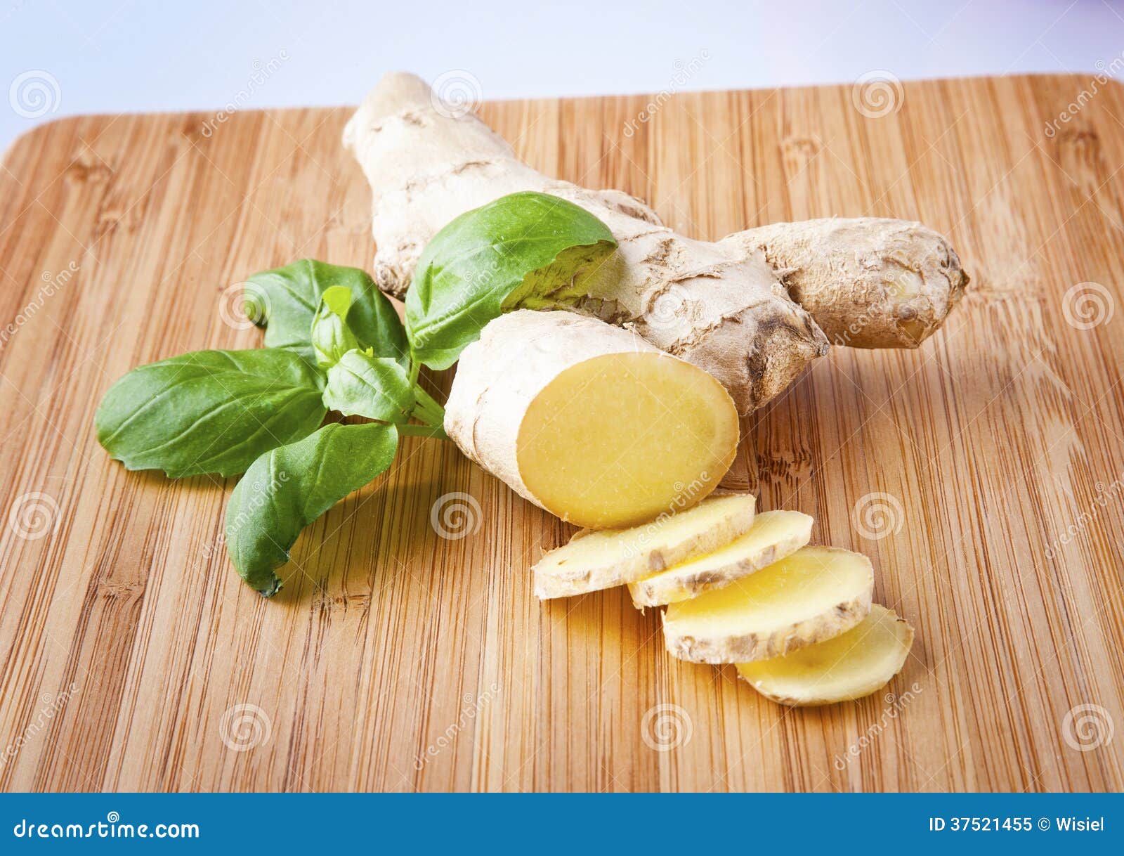 Ginger root sliced stock image. Image of wooden, energy - 37521455